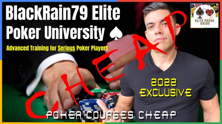 BlackRain79 Elite Poker University - Royal Poker courses